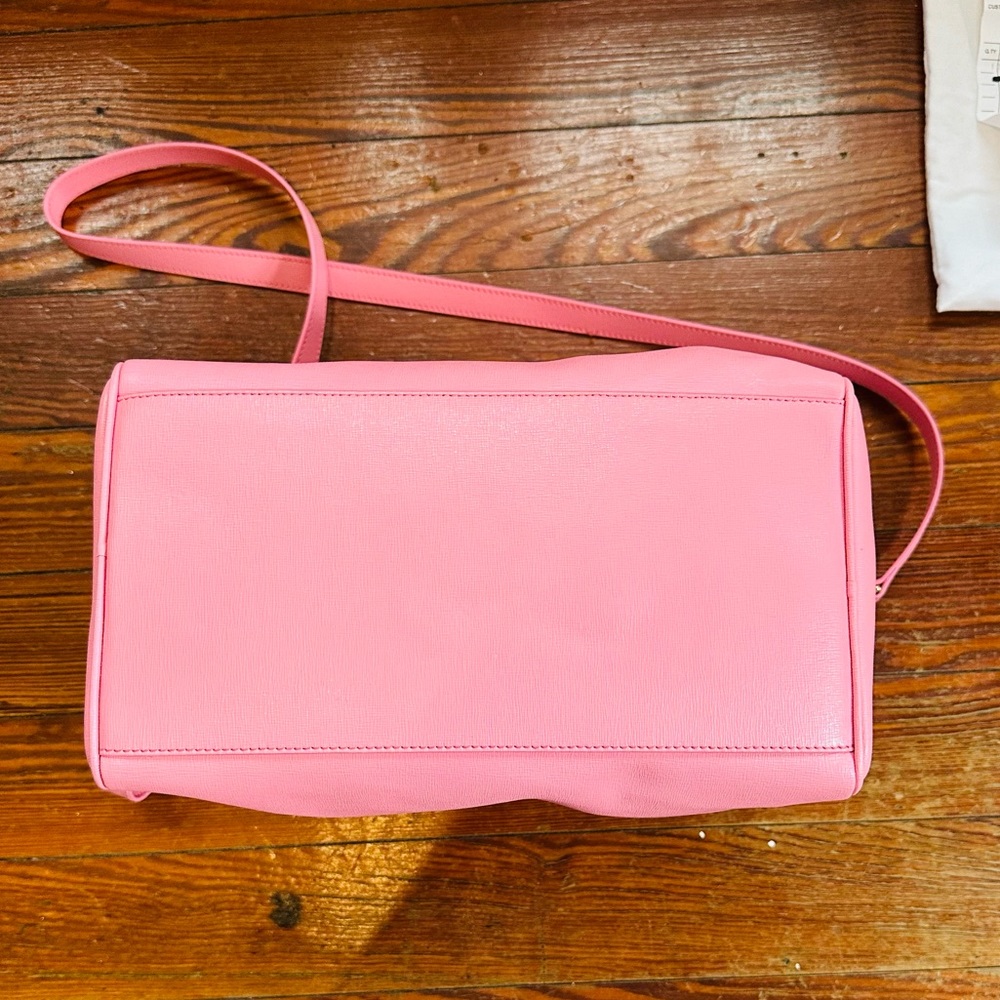 Authentic Versace Baby Pink Bowling Bag - Gem